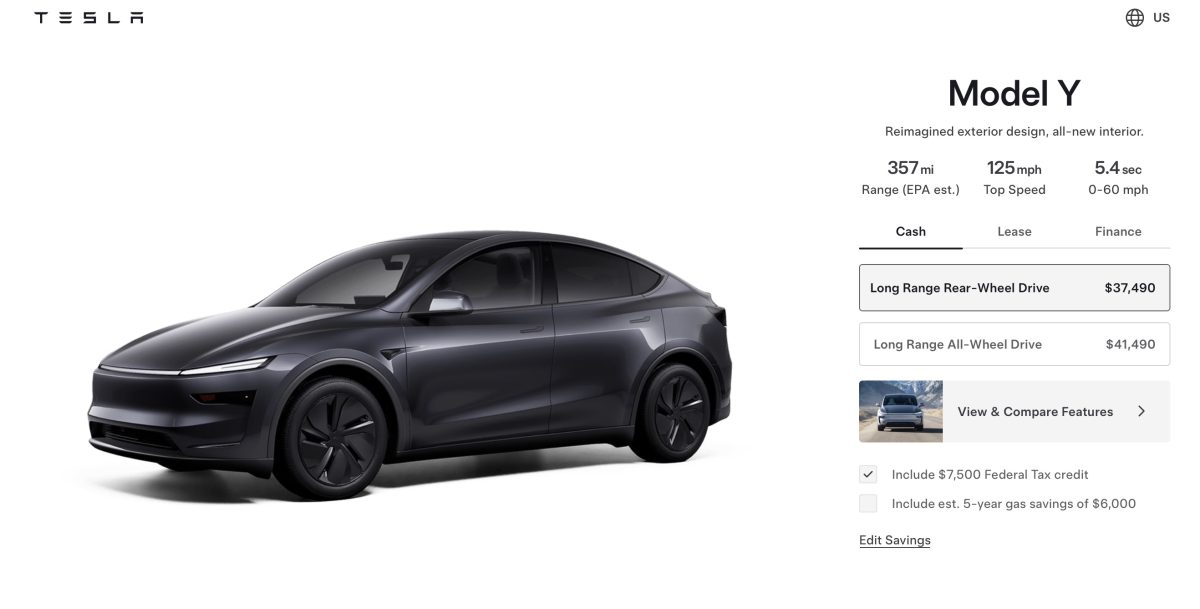 美國特斯拉推出全新 Model Y LR RWD，最高 575 公里續航、136 萬即可入主 - 蘋果仁 - 果仁 iPhone/iOS/好物 ...